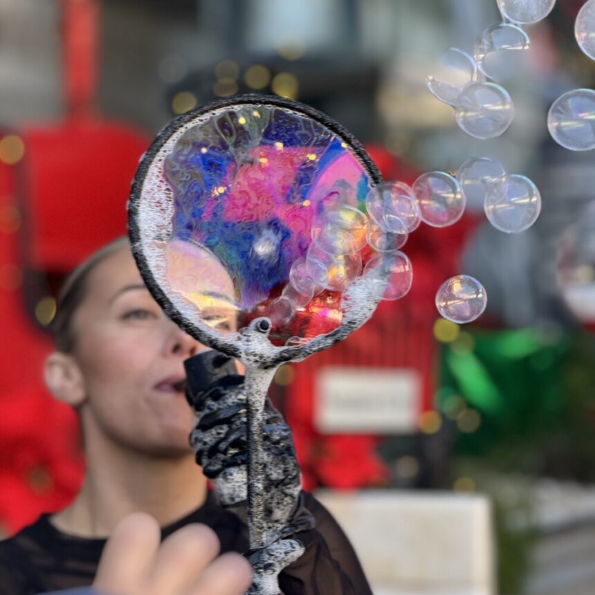 Bubble show στο Talos Plaza - Talos Plaza